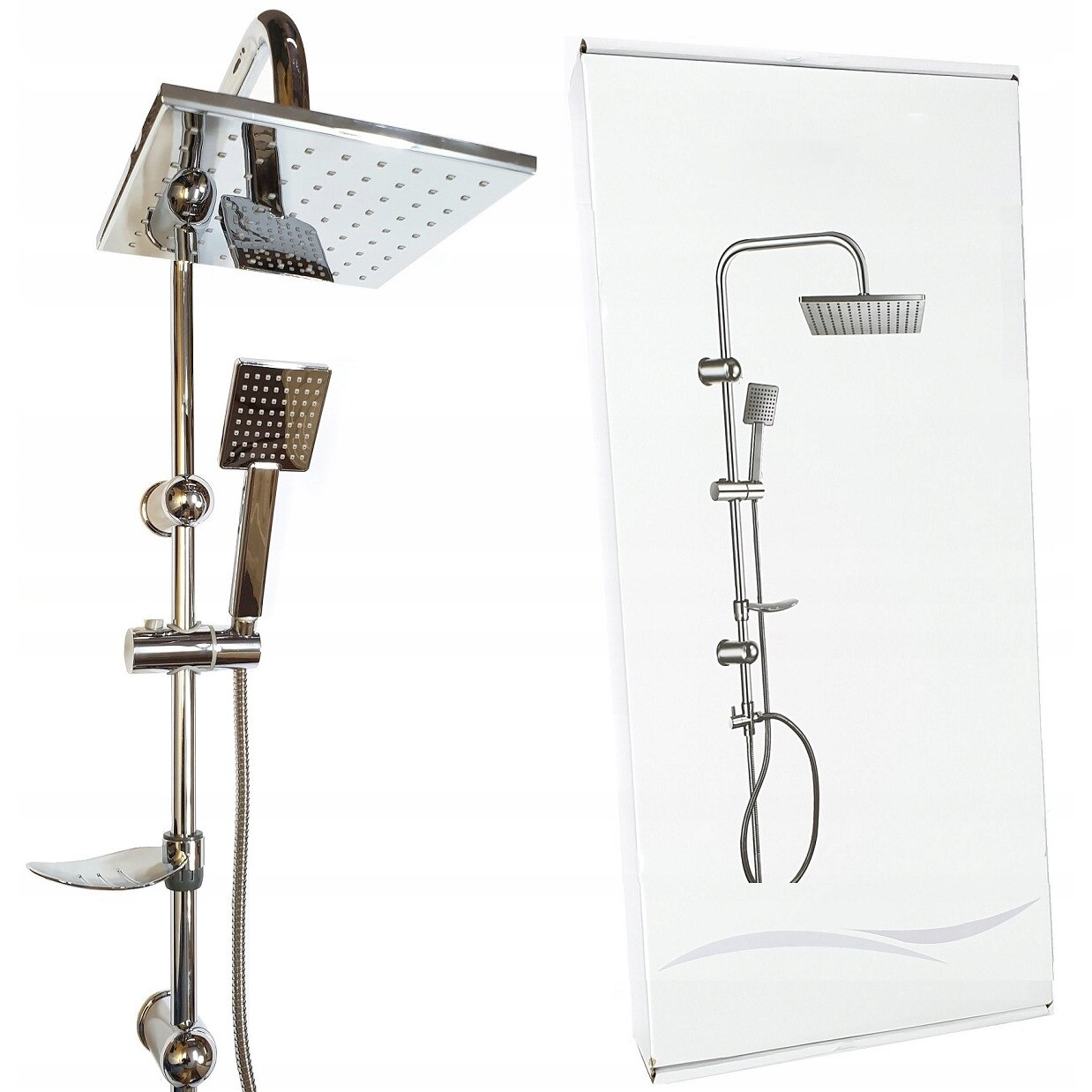 Set de dus Silla Elite eS-3006 baterie cada / dus, cu suport culisant ...