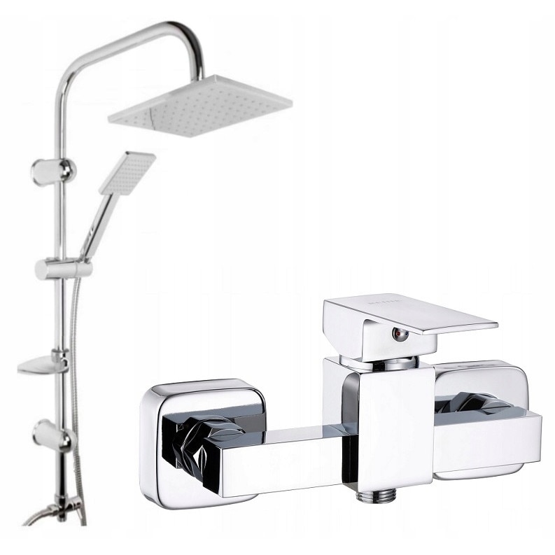 Set de dus Silla Elite eS-3006 baterie cada / dus, cu suport culisant ...