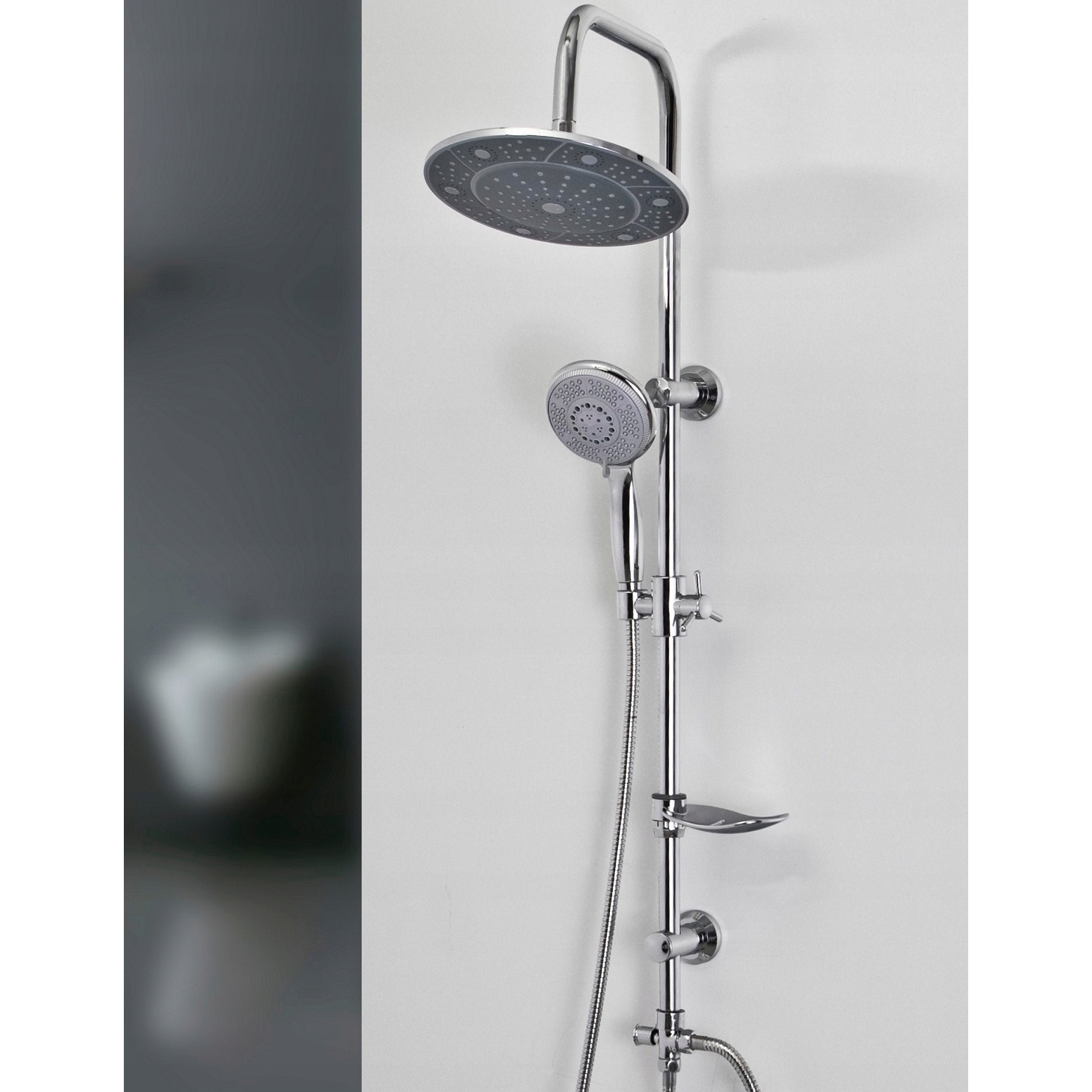 Set de dus Silla Elite eS-3009 baterie termostatica, cu suport culisant ...