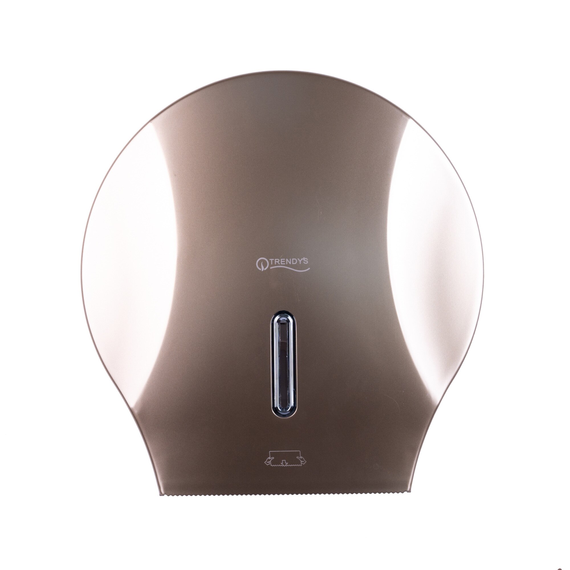 Dispenser hartie igienica, TRENDY’S jumbo, gold - eMAG.ro