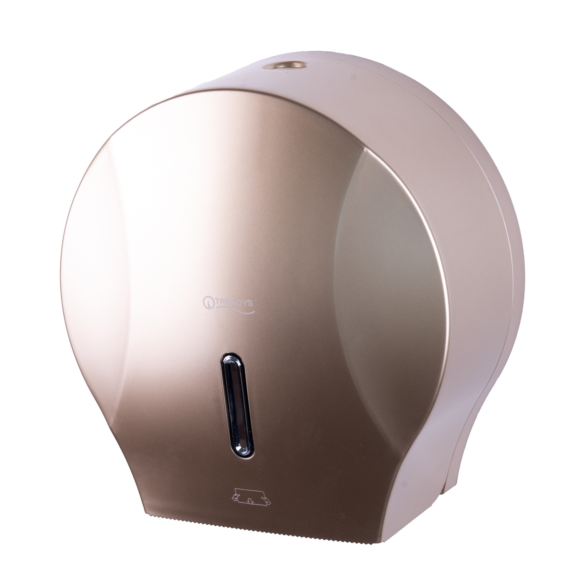 Dispenser hartie igienica, TRENDY’S jumbo, gold - eMAG.ro