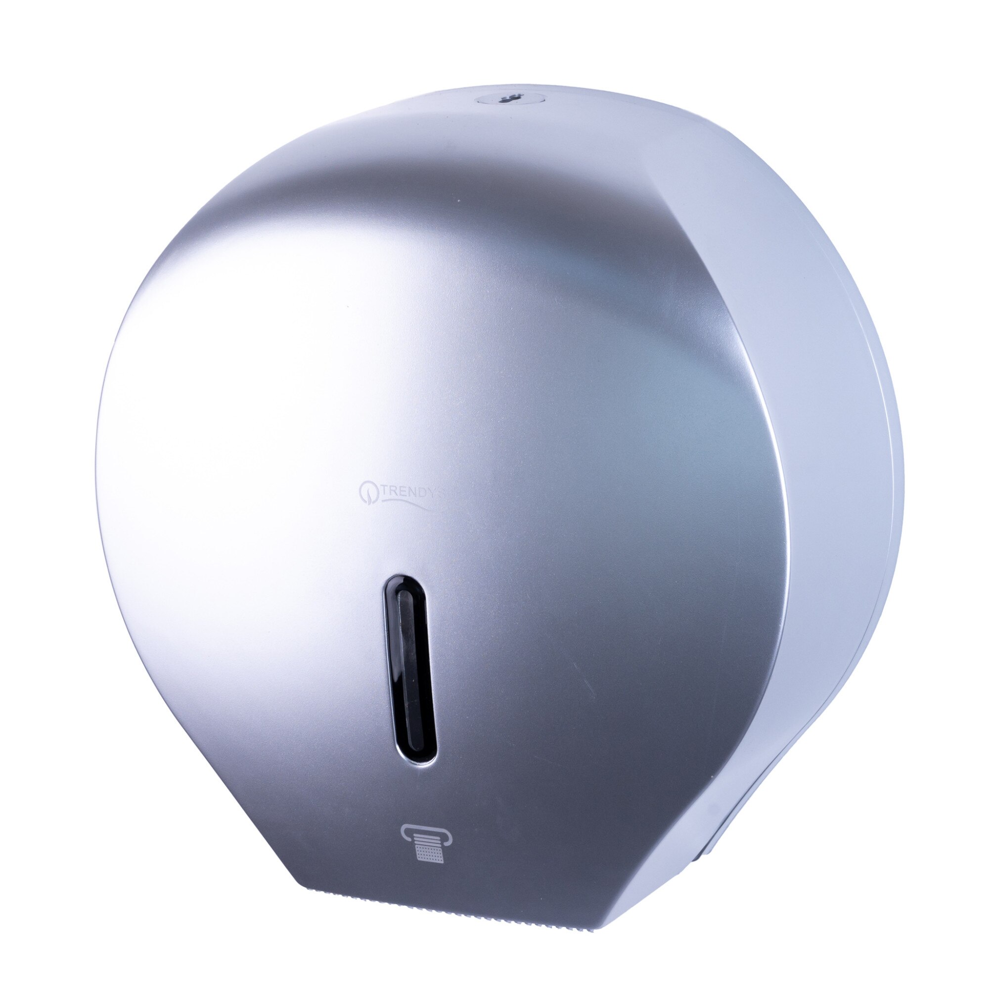 Dispenser hartie igienica, TRENDY’S, mini jumbo, gri - eMAG.ro