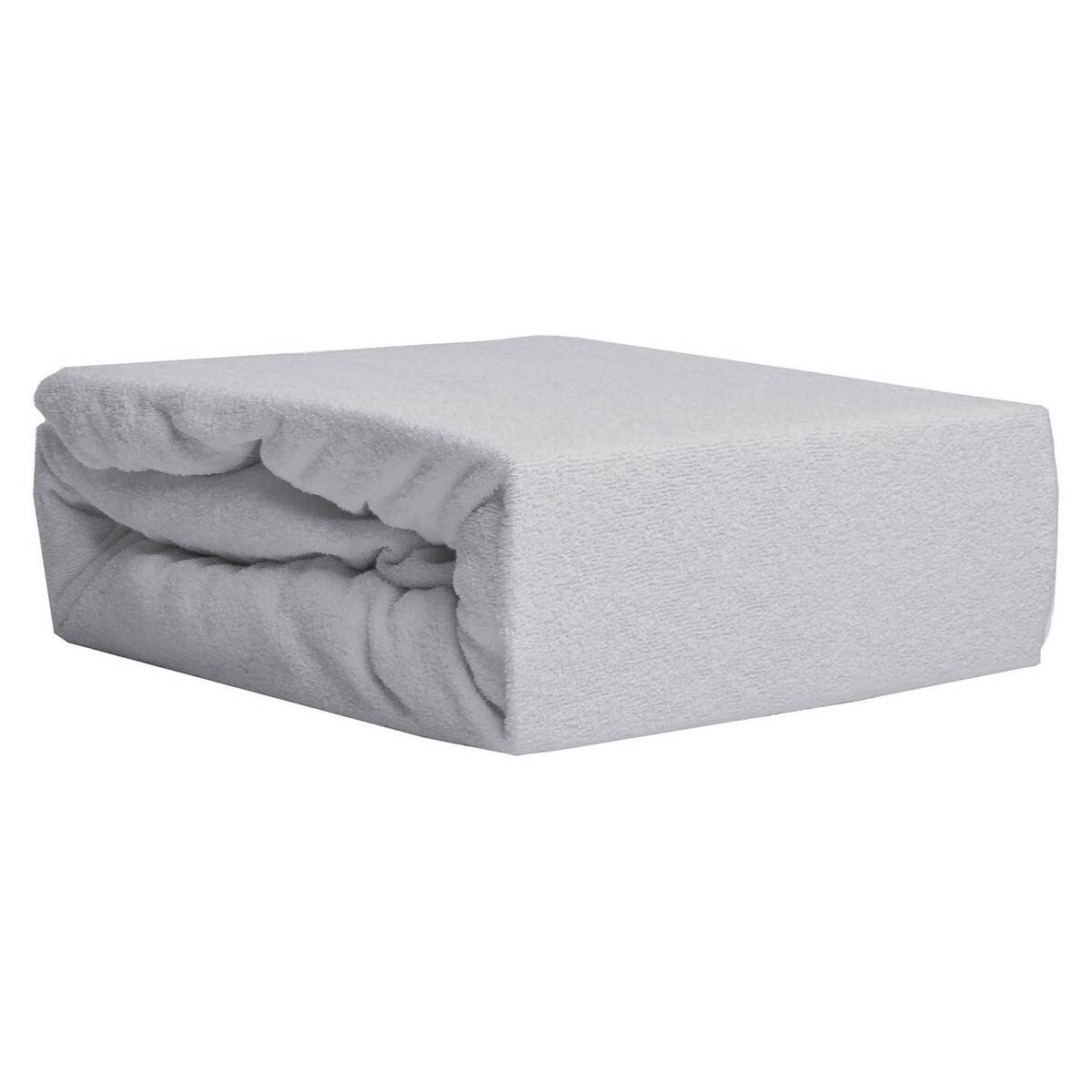 Cearceaf de pat, 24634758, Microfibra, Gri, 60 x 120 cm - eMAG.ro