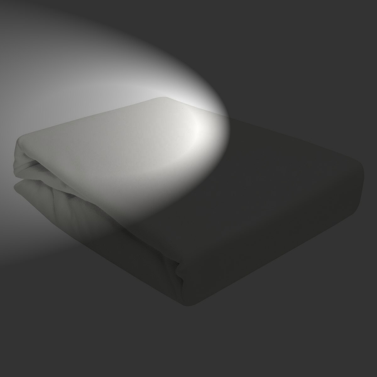 Cearceaf de pat, 24609899, Bumbac, Gri, 90 x 200 cm - eMAG.ro