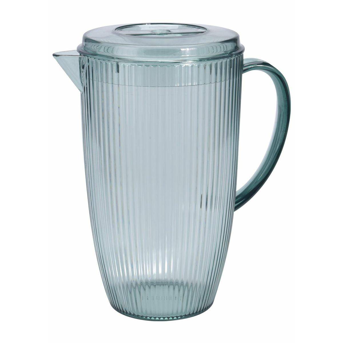 Carafa pentru apa si sucuri Stripes, 2,5 L, Transparent - eMAG.ro