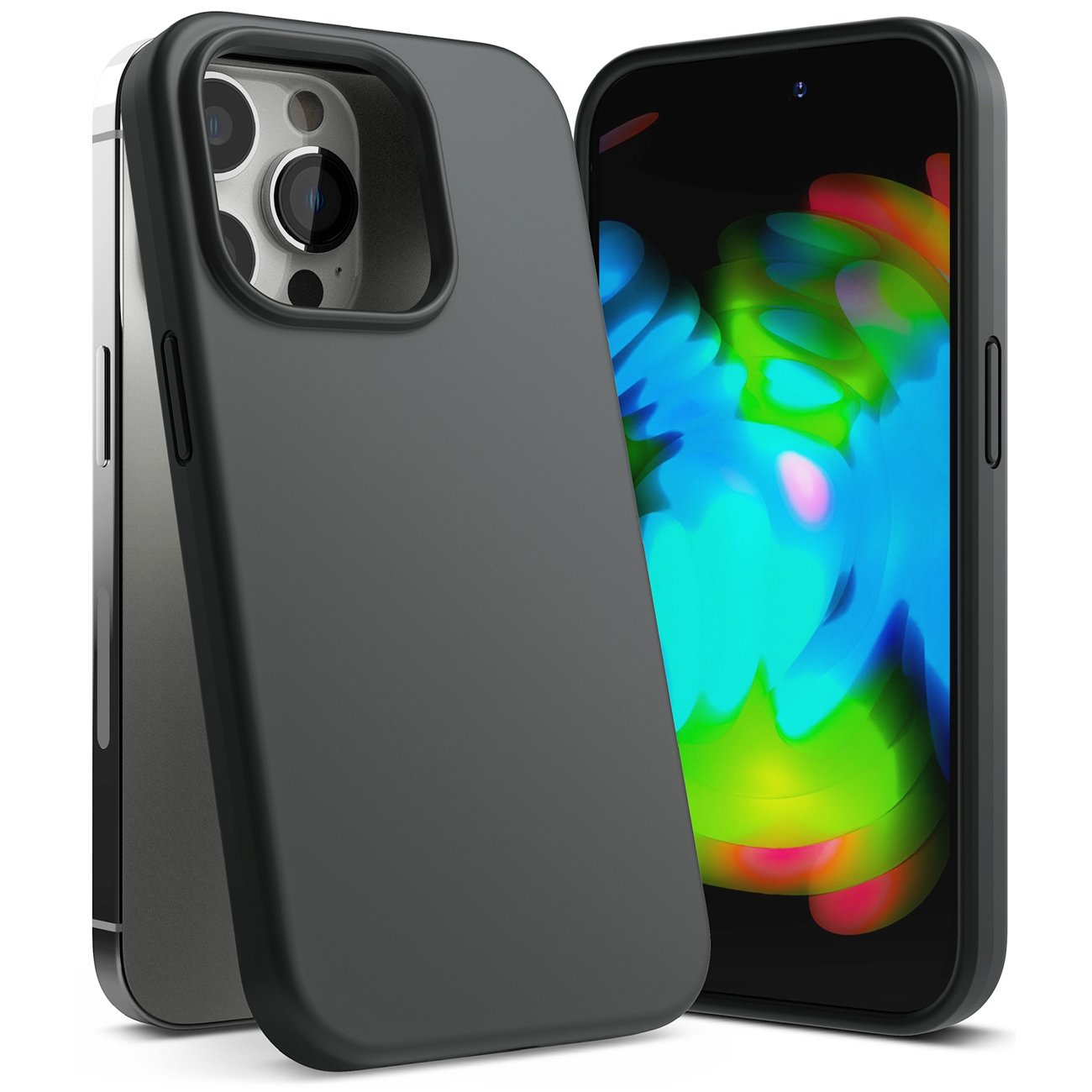iPhone 14 Pro Max Ringke szilikon fekete tok - eMAG.hu