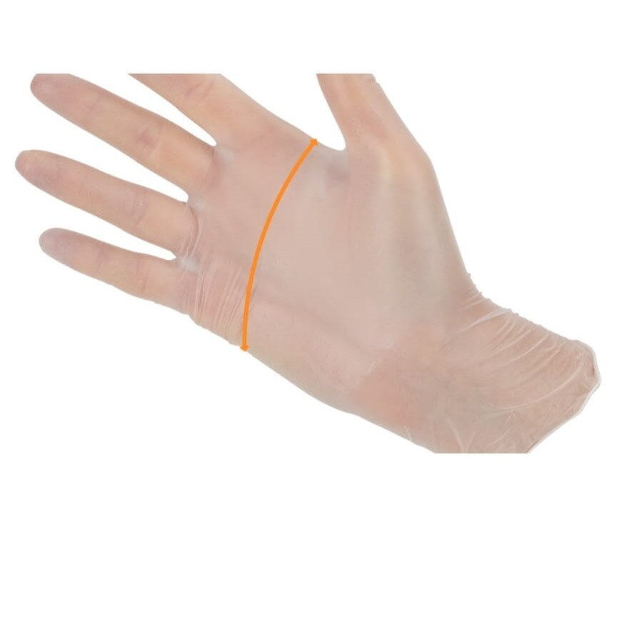 Set 100 bucati Manusi Vinylex, Mercator, Vinil, Fara Alergeni, Semi ...