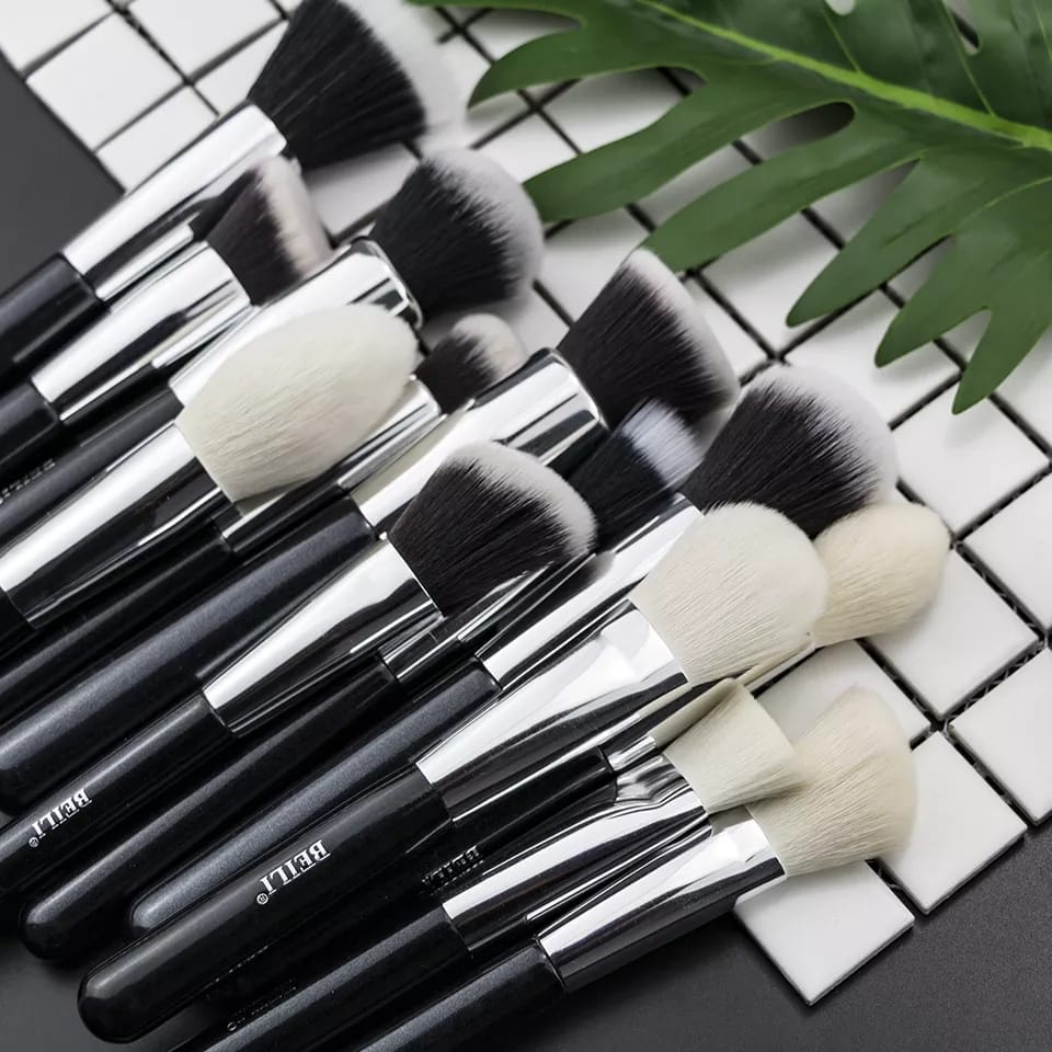 Set 30 pensule Make-up Beili Black, negru, Par natural - eMAG.ro