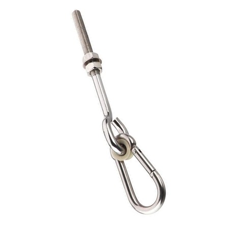 Carabina cu surub pentru prindere leagan si hamac, M10X160mm - eMAG.ro