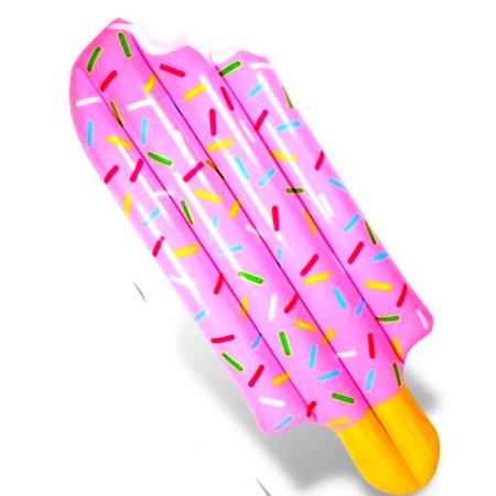 Felfújható jégkrém matrac - édes gumimatrac - pink - eMAG.hu