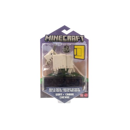 Figurina Mattel Minecraft Goat, 8 cm, Bej - eMAG.ro