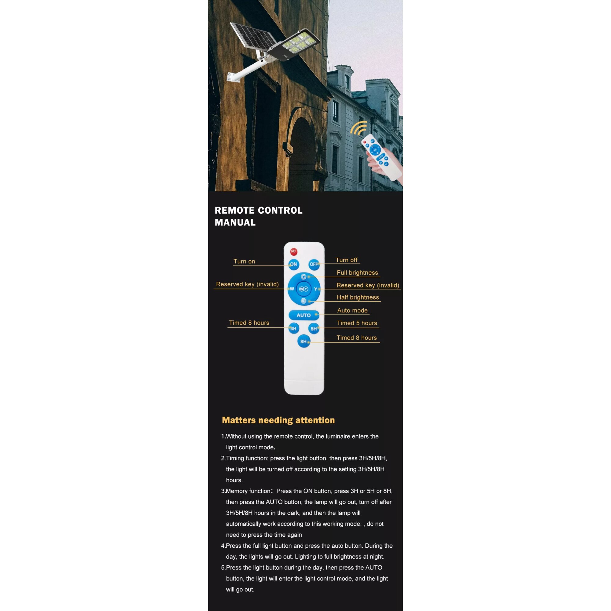 Lampa Solara Stradala, Industriala, Comerciala, OneTech® 300W, 420 LED ...