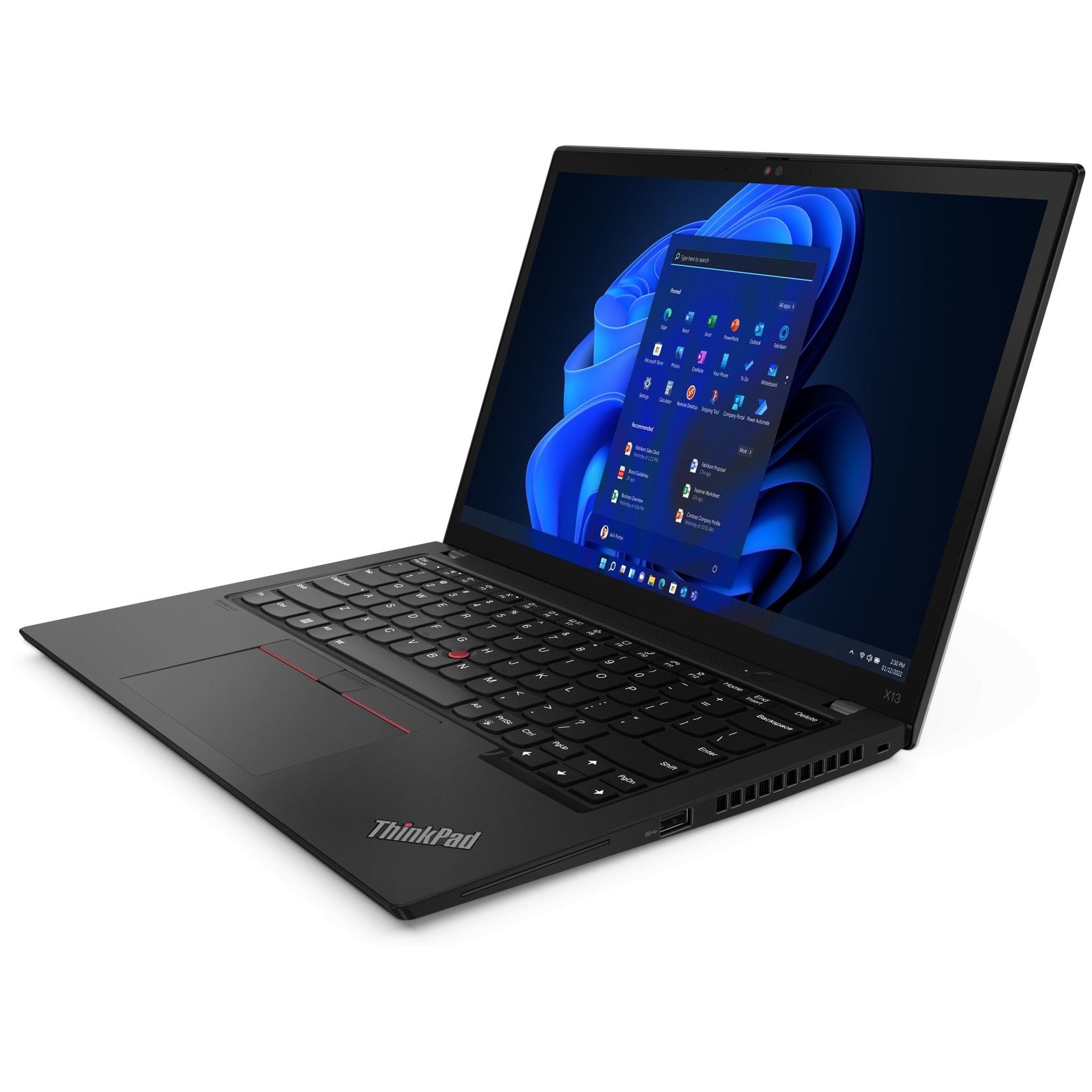 Lenovo ThinkPad X13 Gen 3 (AMD) laptop, 13.3" WUXGA 1920x1200 IPS, AMD Ryzen 5 PRO 6650U 6 magos ...