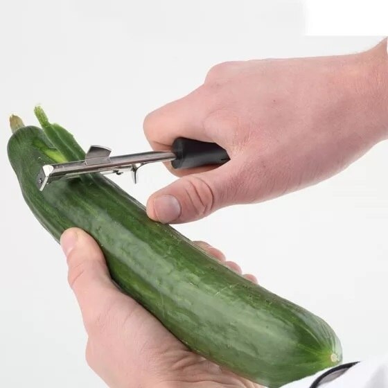 Cutit decojire vertical cu lama flexibila, Inox, 17cm - eMAG.ro