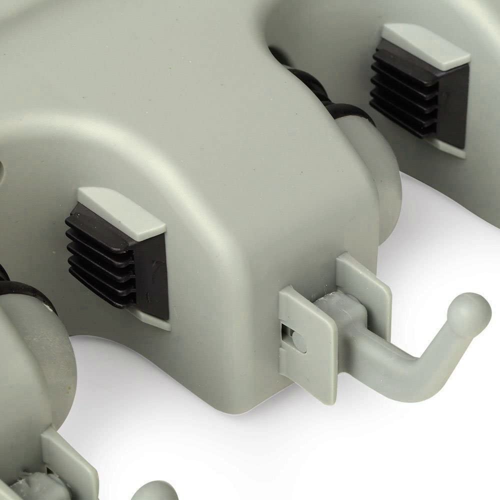 Suport de Perete EDAR pentru Maturi si Mopuri, Lavete, 3 Compartimente ...