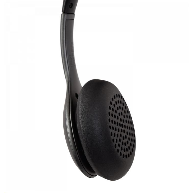 Casti pc, V7, USB-C, Negru - eMAG.ro