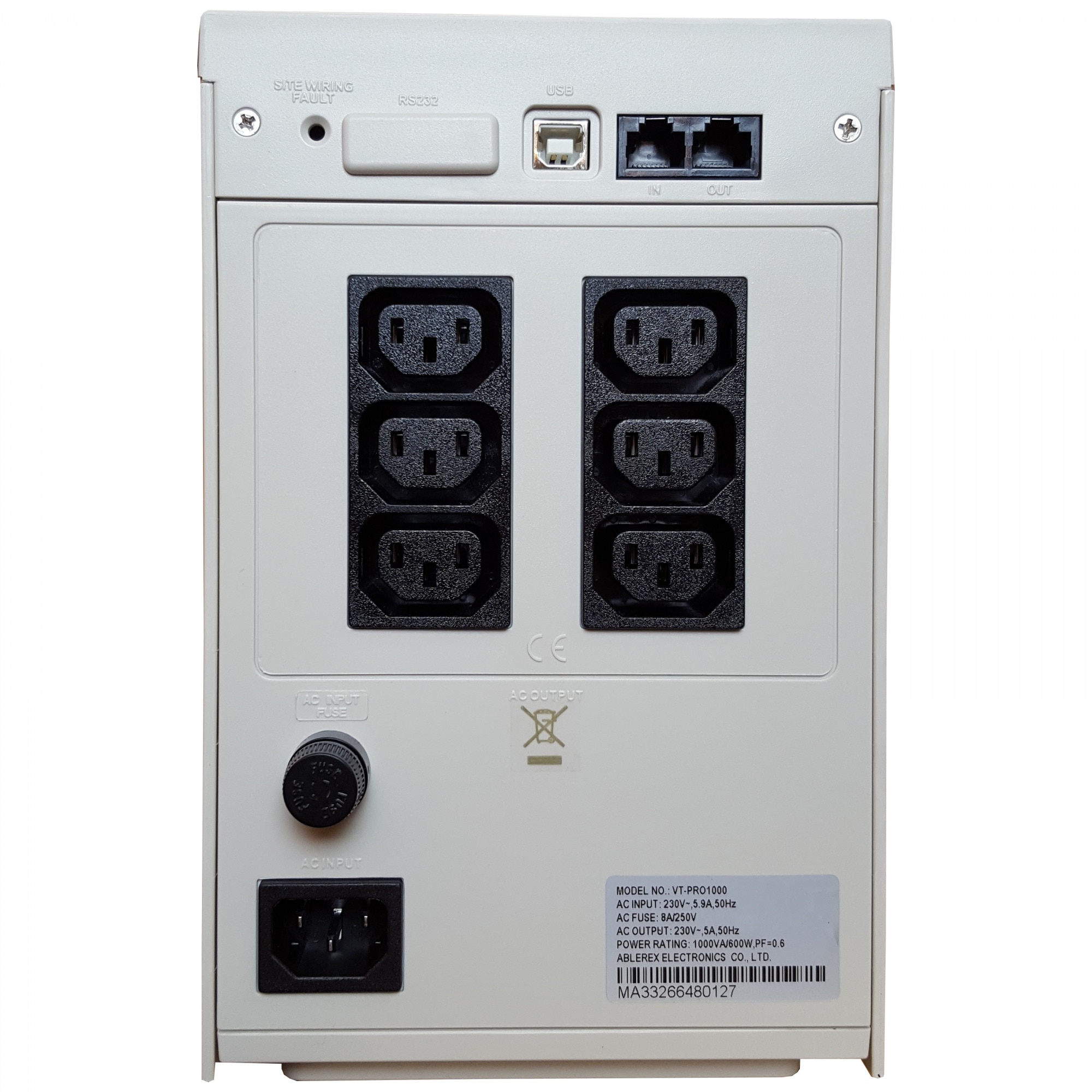 UPS Ablerex Vesta Pro 1000VA, Line-interactive, USB - eMAG.ro