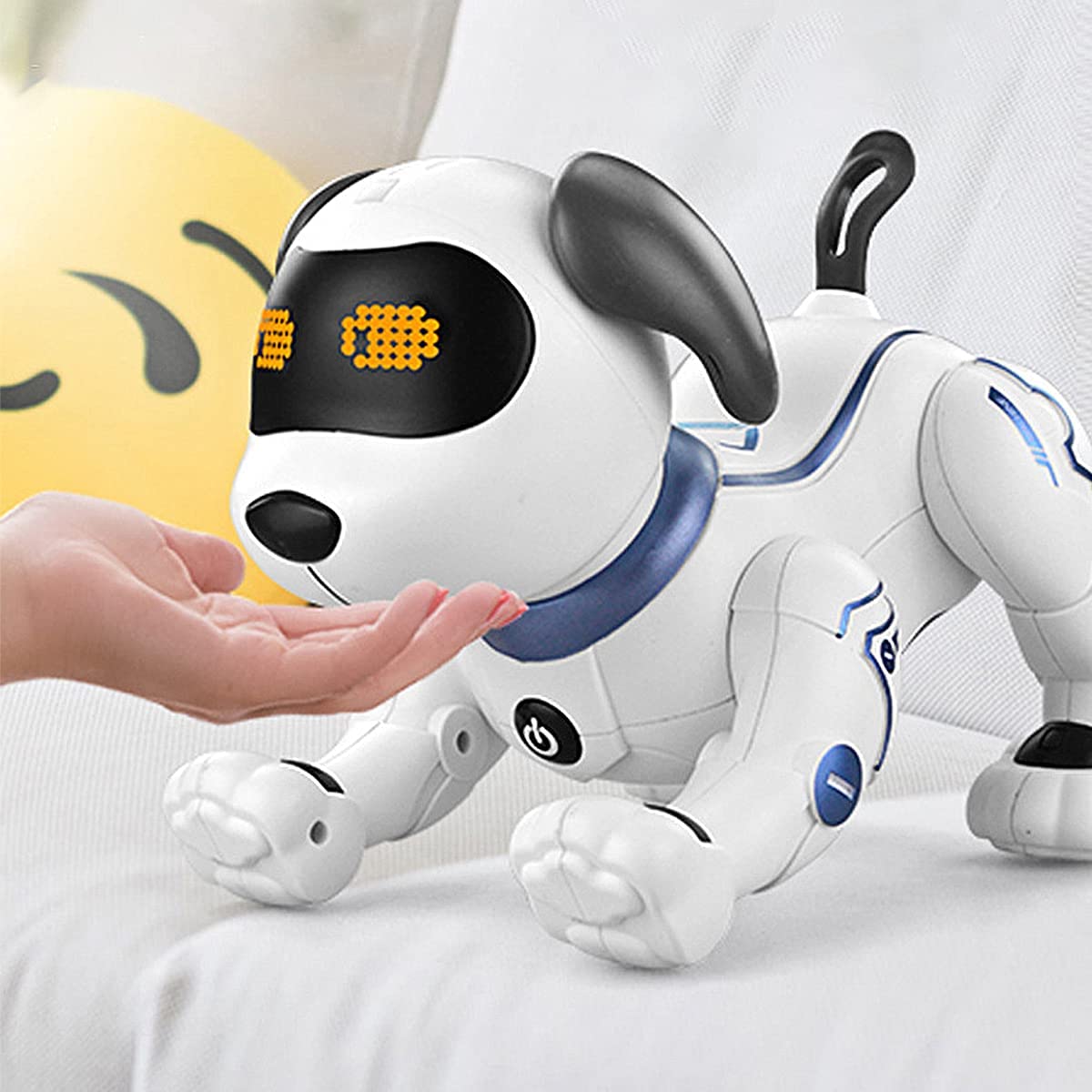 Robot jucarie, Functie vorbire/miscare, Alb - eMAG.ro