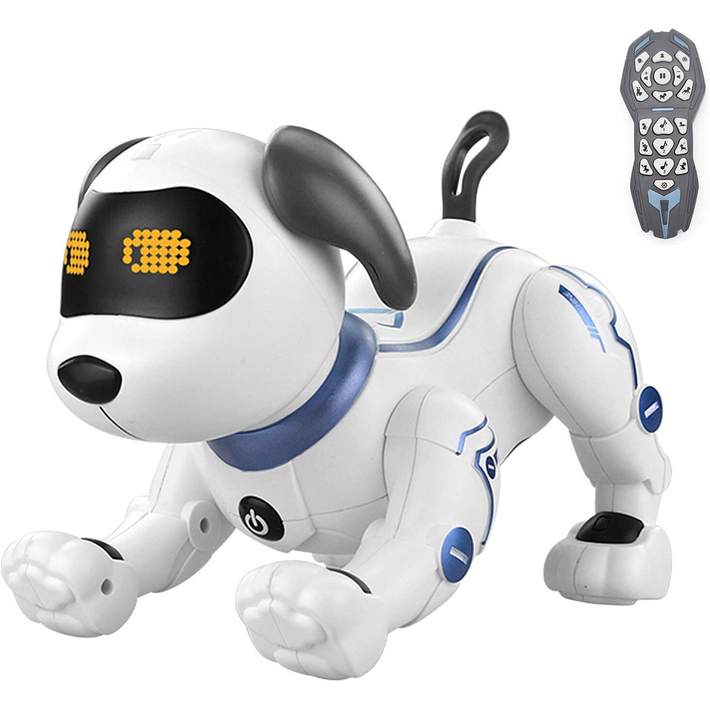 Robot jucarie, Functie vorbire/miscare, Alb - eMAG.ro