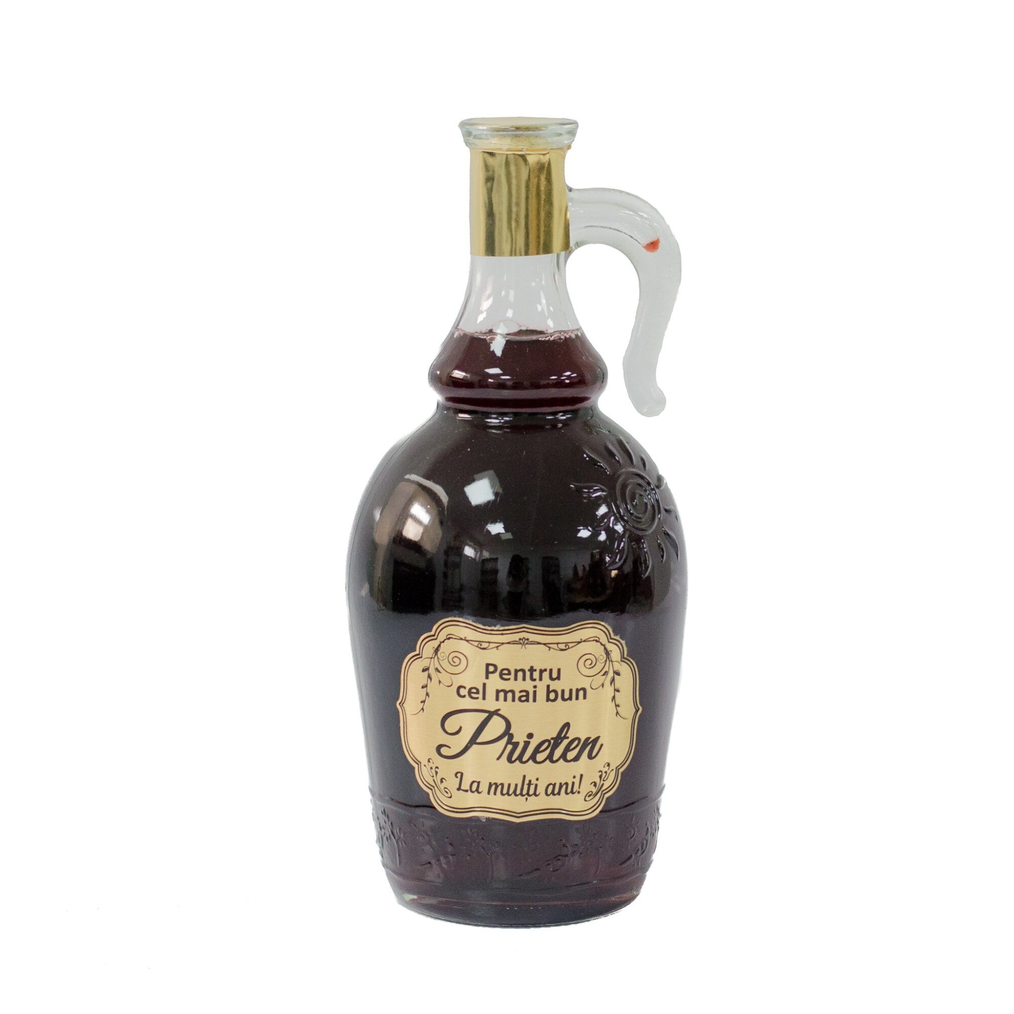 Vin personalizat 1 litru, Poem Design, Pentru cel mai bun prieten din ...