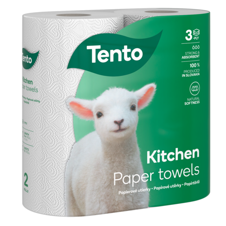 Tento Kitchen papírtörlő (2 tekercses) - eMAG.hu