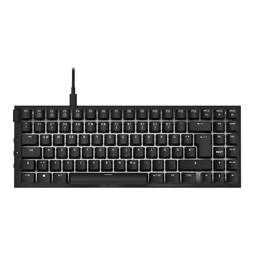 NZXT Function MiniTKL - keyboard - QWERTZ - German - matte black - eMAG.hu