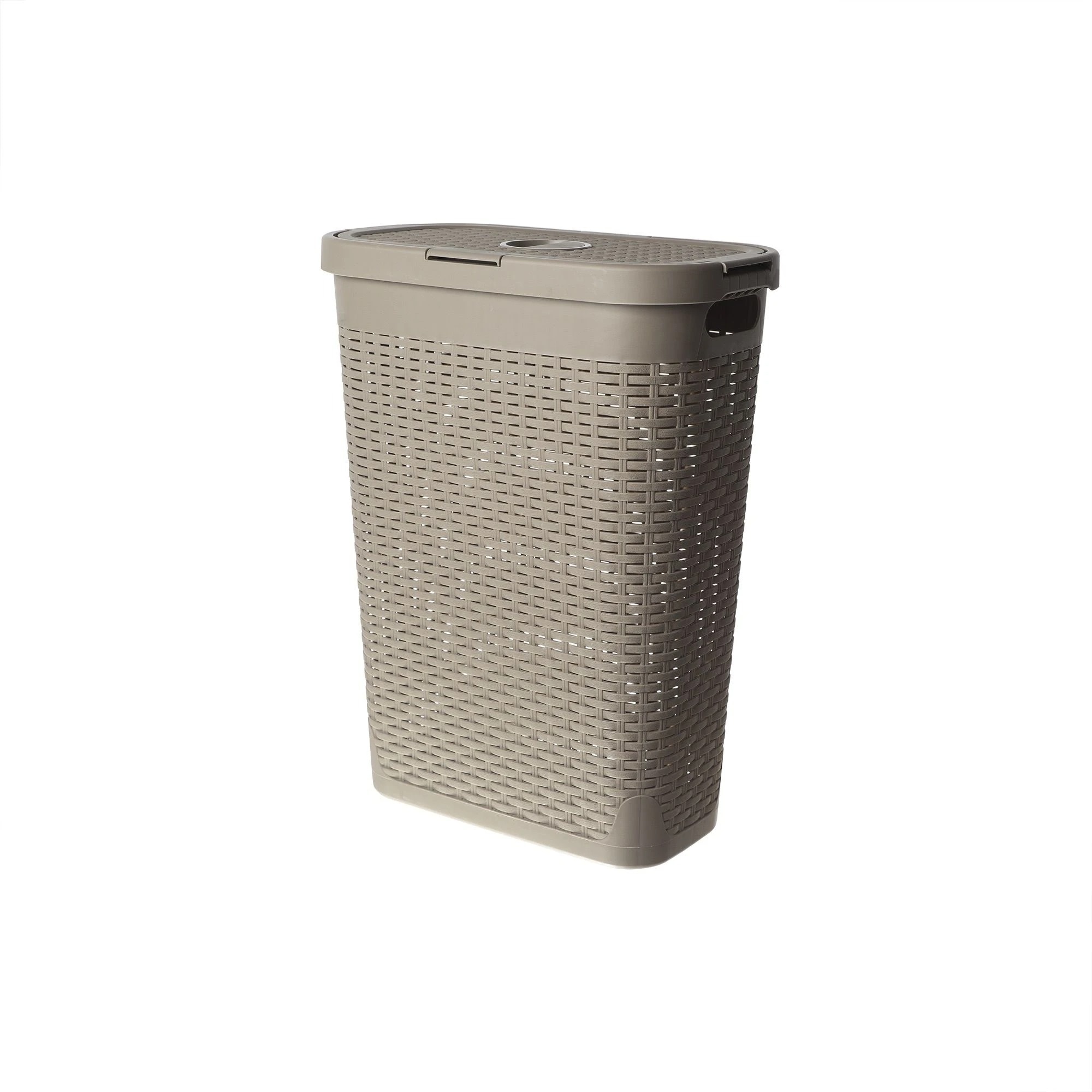 Cos de rufe Cottage Slim, 40 L, taupe, fara manere - eMAG.ro