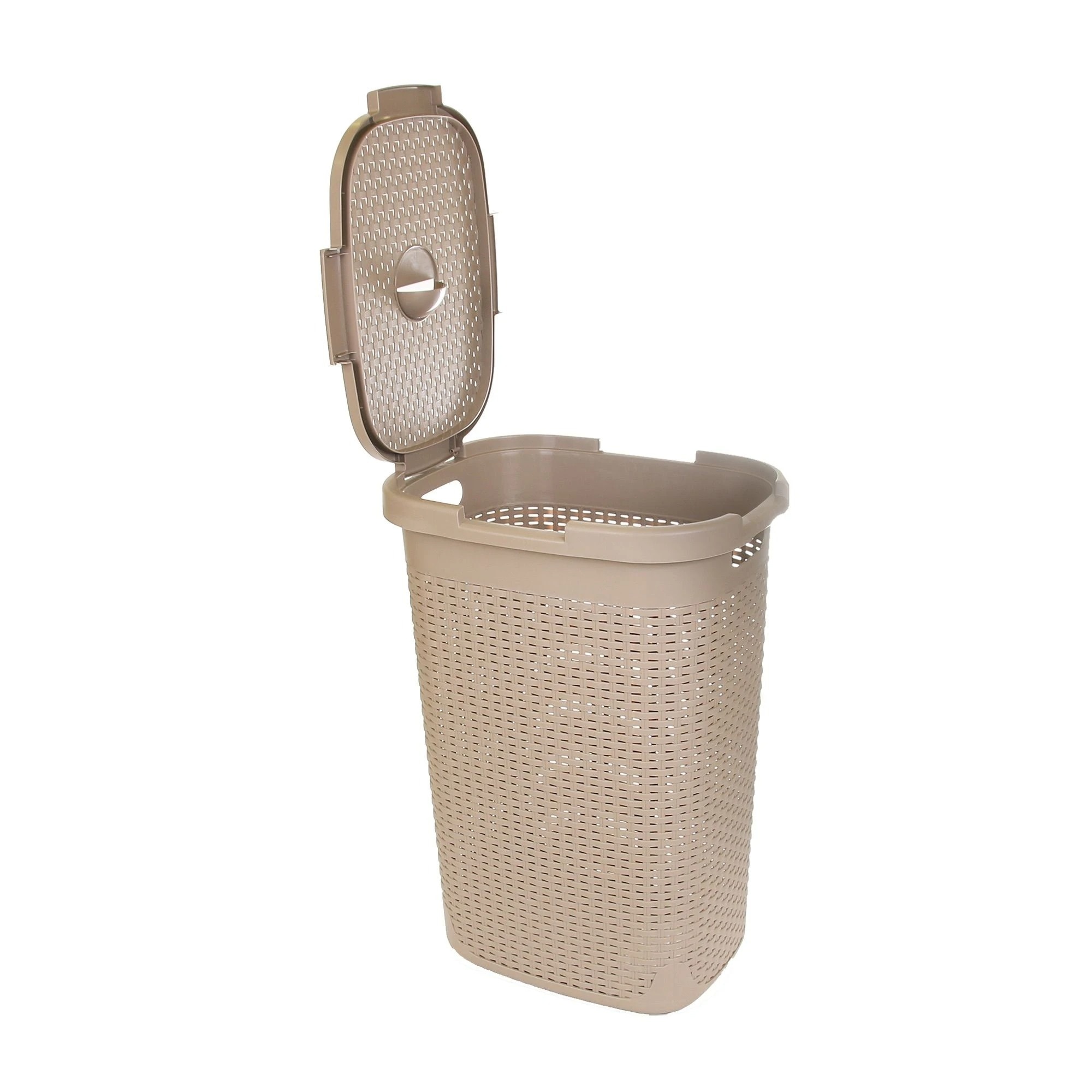 Cos de rufe Cottage, 60 L, taupe, fara manere - eMAG.ro