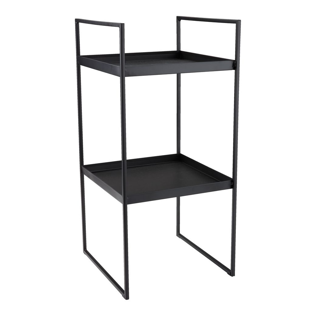 Raft metalic, 27x27x54 cm, negru - eMAG.ro