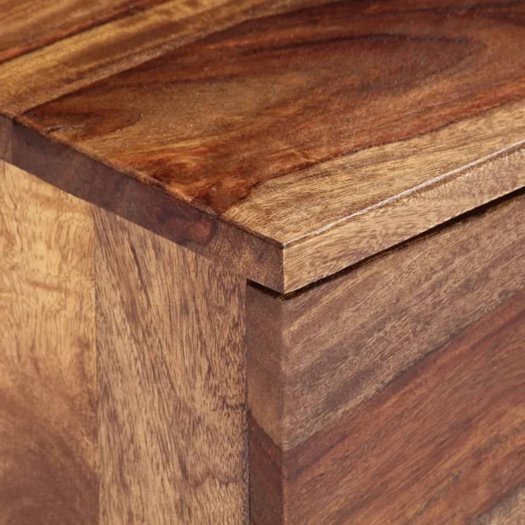 Comoda TV, Lemn masiv, 145x30x30 cm, Maro - eMAG.ro