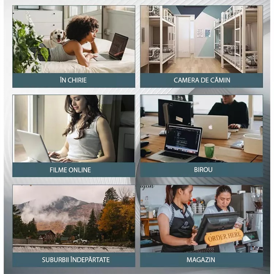 Router wireless 4G LTE, SIM CARD SLOT, 300Mbps, 4 Antene, Semnal ...