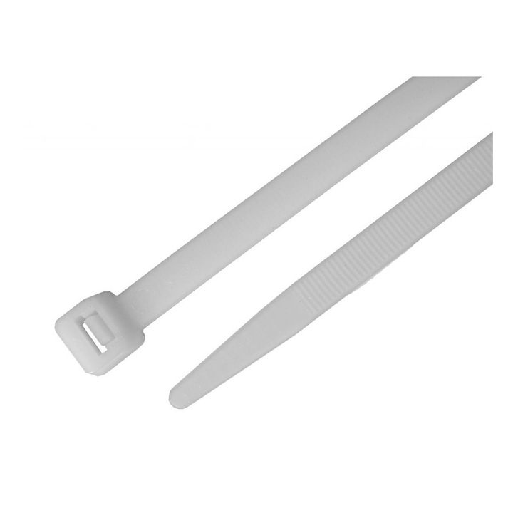 Set 100 buc coliere soricei plastic, 3,6 x200 mm - eMAG.ro