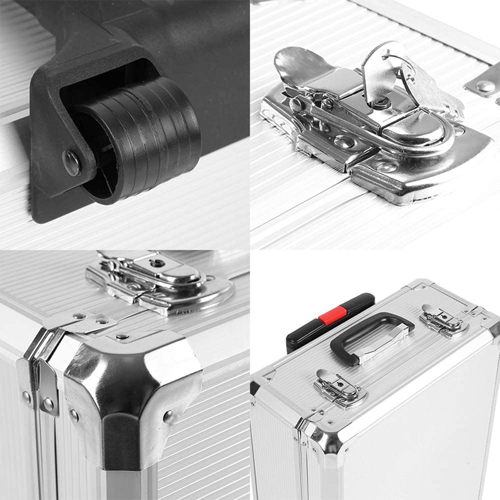 Trusa completa de scule 389 piese in valiza cu roti Troller - eMAG.ro