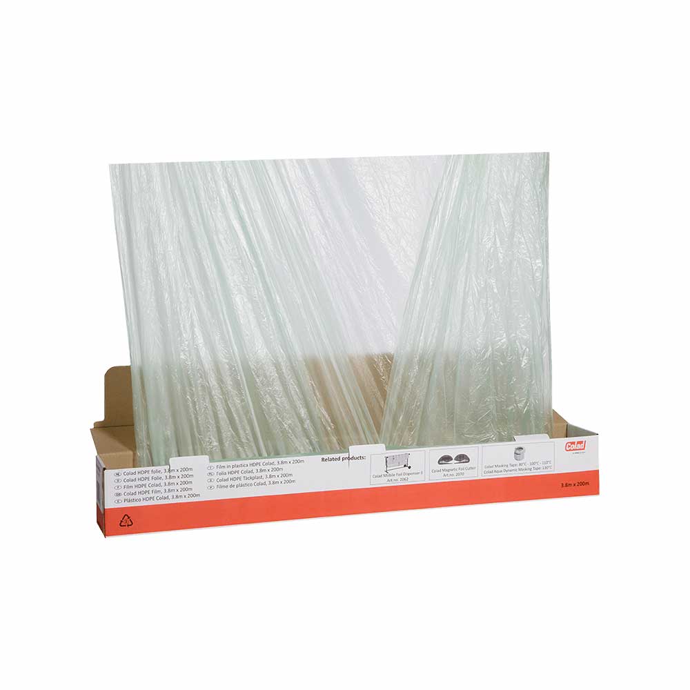 Folie Mascare Colad Masking Film, 3.8 x 300m, 10 microni - eMAG.ro