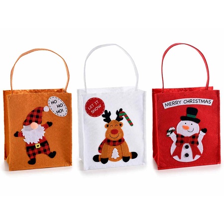 Set 3 gentute Craciun 17x8x33 cm - eMAG.ro