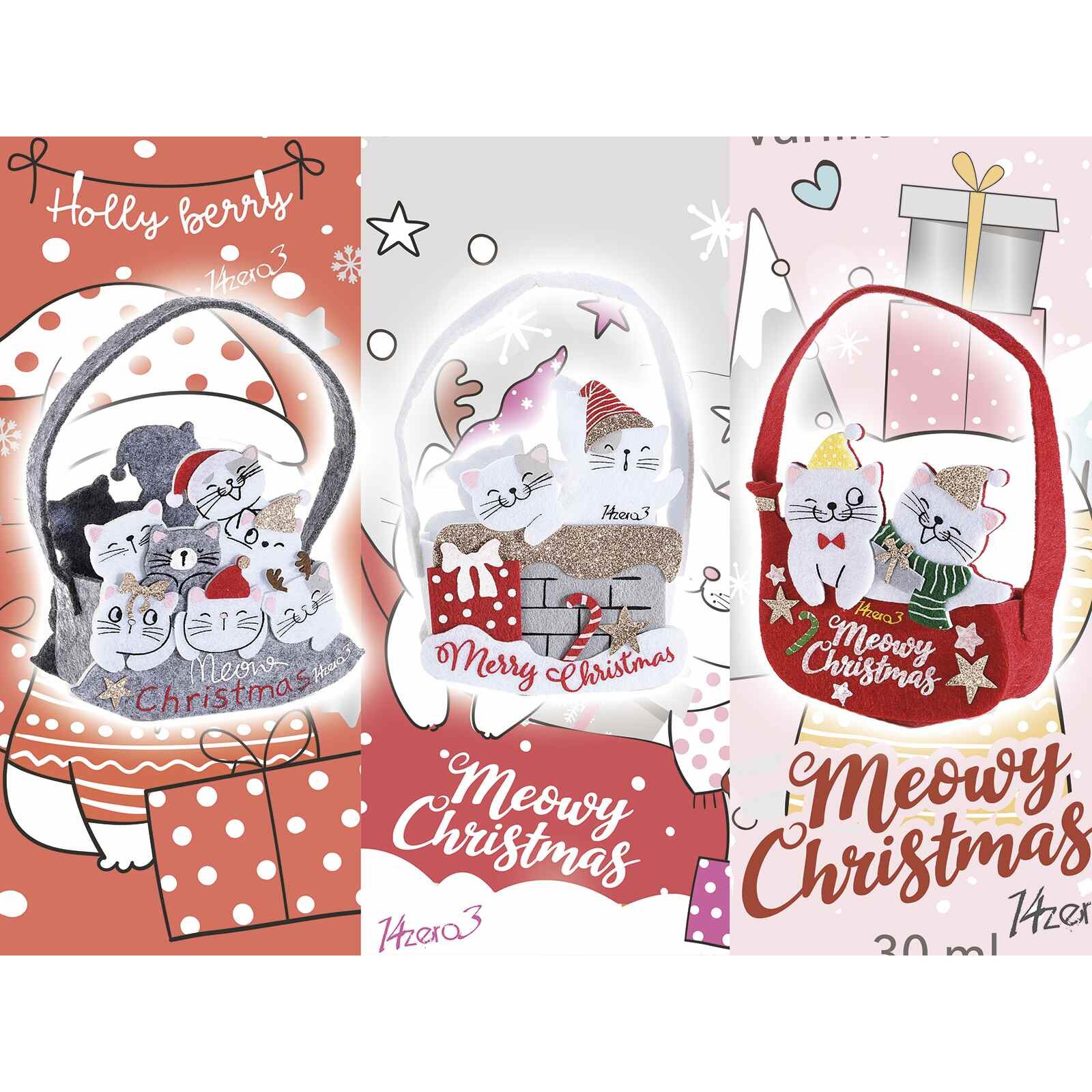 Set 3 gentute Craciun 11x6x18 cm - eMAG.ro