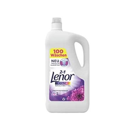 Detergent lichid, Lenor 2 in 1 cu balsam de rufe, aroma ametyst flori ...