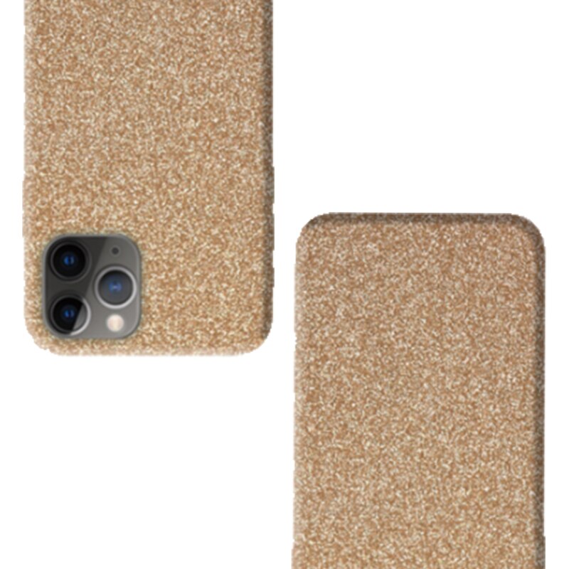 Folie Skin Spate pentru Apple Iphone 13, Gold Glitter Design, High Grip ...