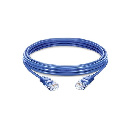 Cablu de retea S/FTP Cat.6, RJ45 - RJ45, manta LSZH™, 1 metru, albastru ...
