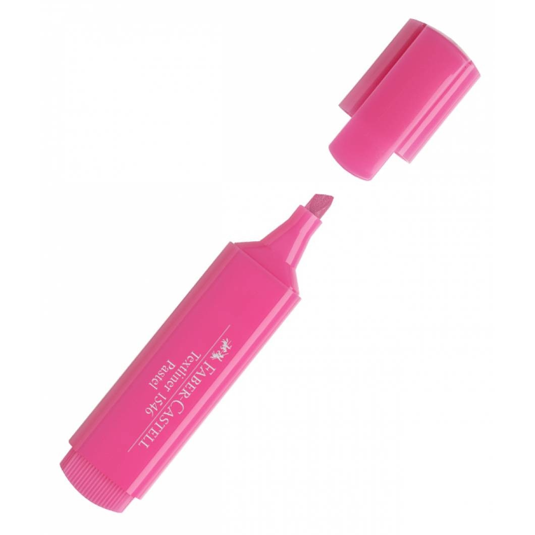 Textmarker Pastel Pink 1546 Faber - Castell, Комплект от 3 бр - eMAG.bg