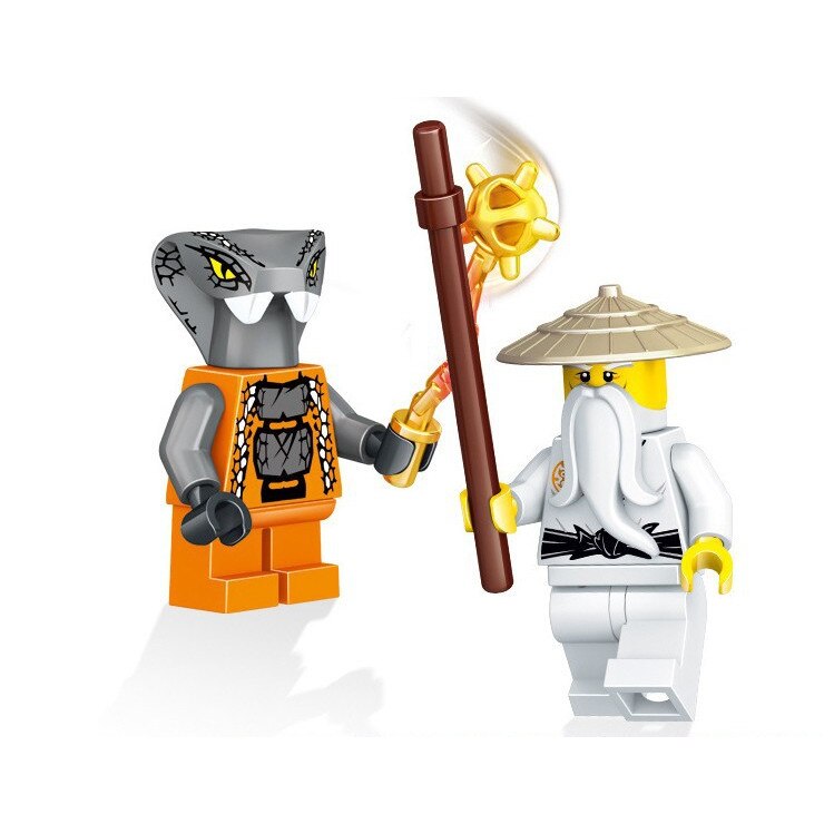 24 set blocuri de constructie asamblate din seria Phantom Ninja - eMAG.ro