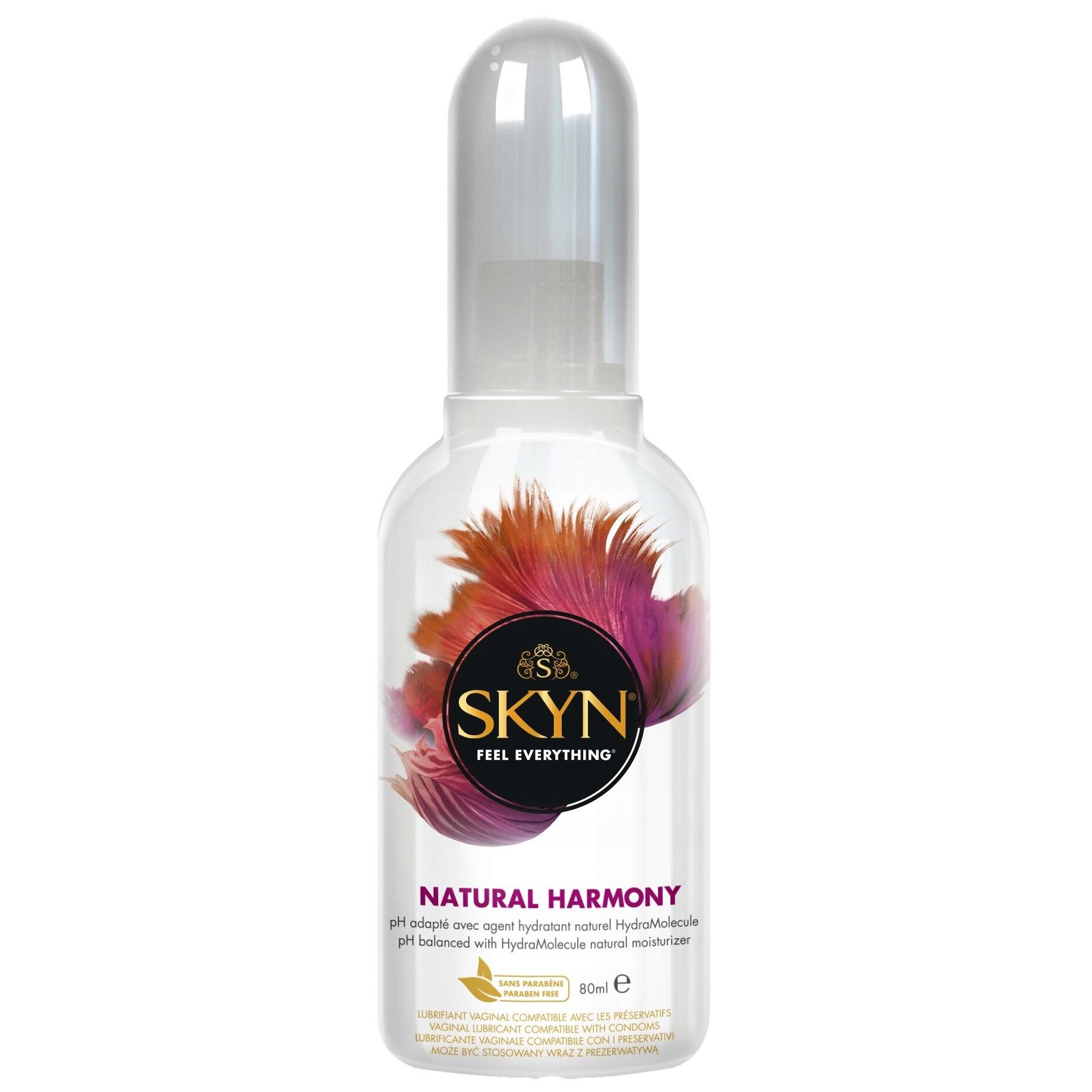 SKYN, Natural Harmony, vízbázisú Sikosító gél, 80 ml - eMAG.hu