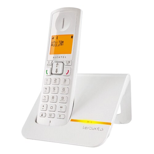 Telefon fara fir DECT Alcatel Versatis F200, Agenda 50 contacte ...