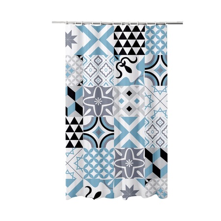 Perdea dus textila, Frandis, 180x200 cm, poliester, multicolor, model ...
