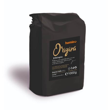 Cafea boabe, Homico, Etiopia, 1kg - eMAG.ro