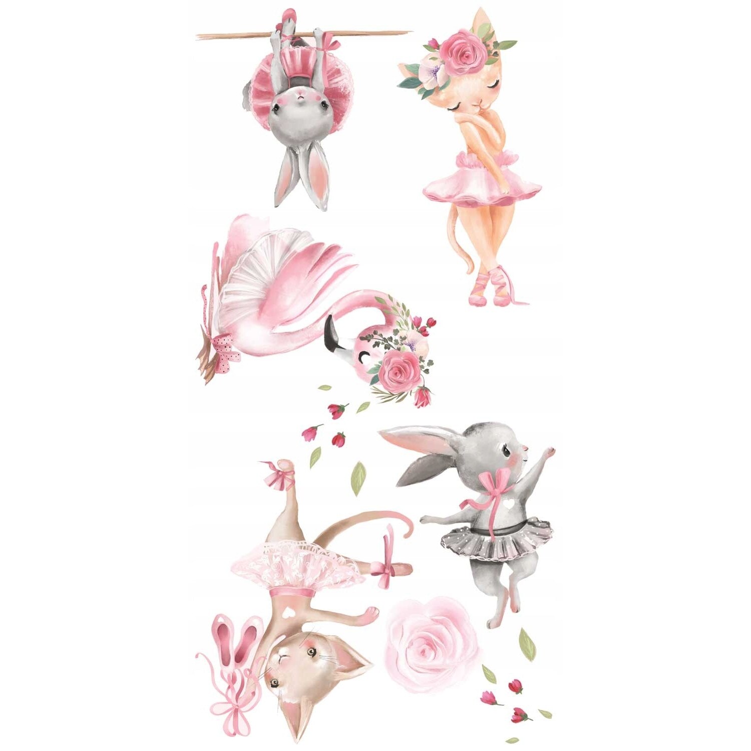 Set stickere decorative perete, 100x50cm, Multicolor - eMAG.ro