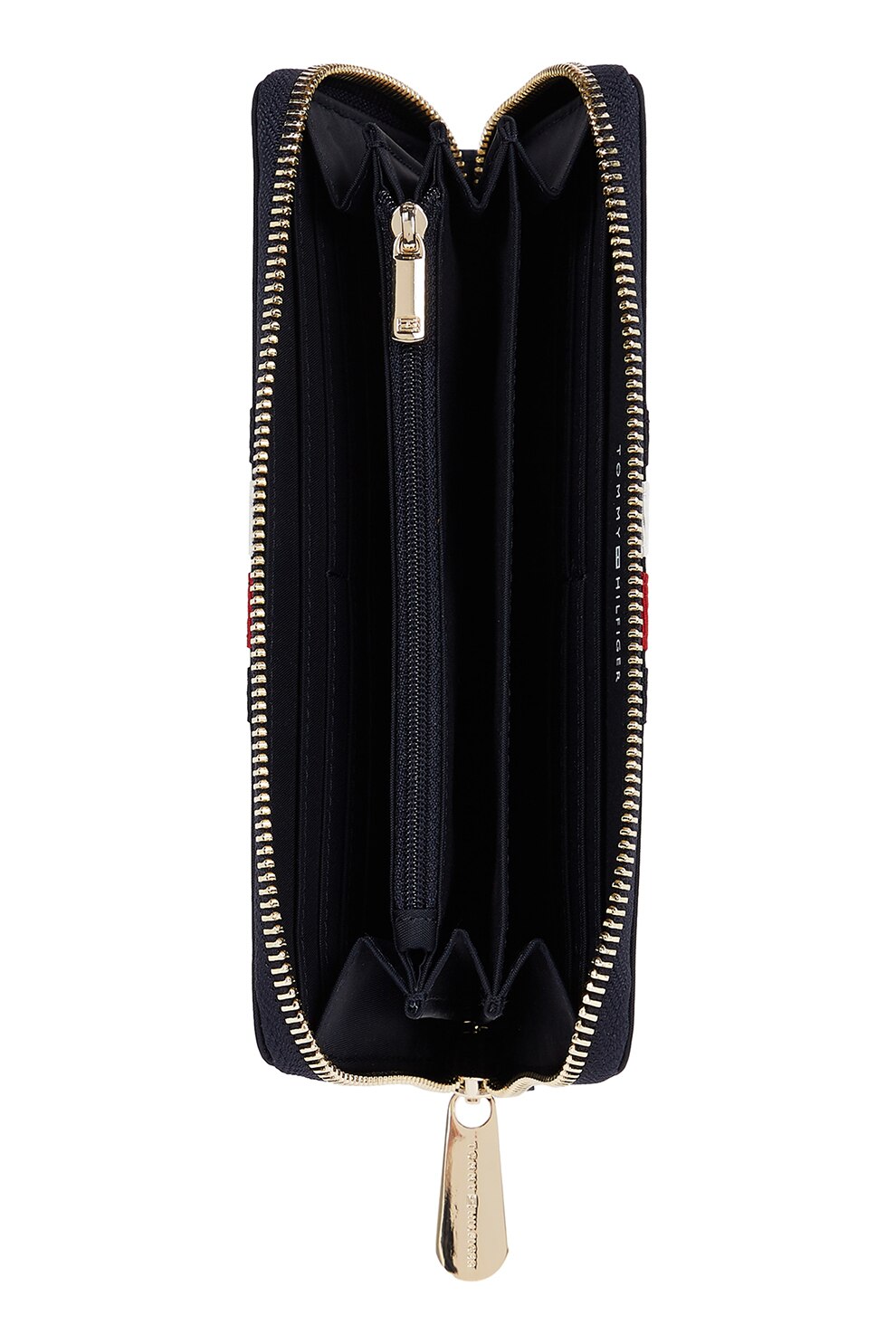 Tommy Hilfiger, Portofel cu fermoar Poppy, Albastru marin - eMAG.ro