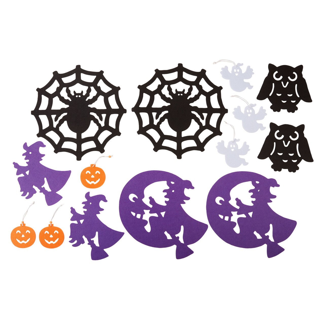Set decoratiuni pentru Halloween, 35 piese - eMAG.ro