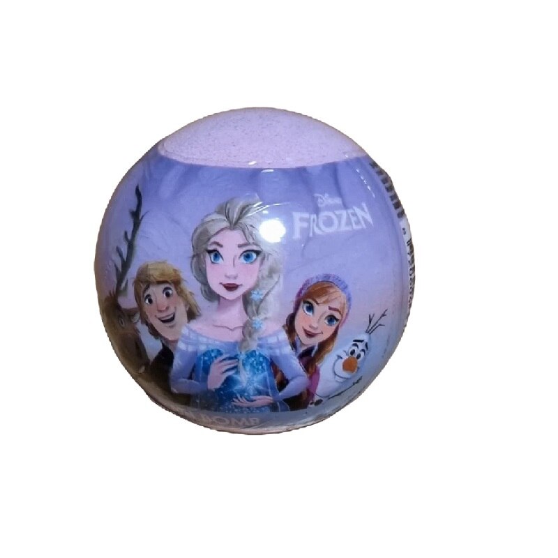 Bila de baie efervescenta, Anna, Elsa si Kristoff, 150 g - roz - eMAG.ro