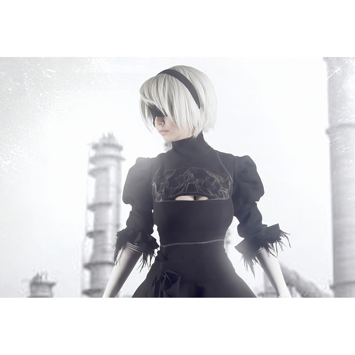 Poster Nierautomata Cosplay Girl, 61x90cm, poster1620 - eMAG.ro